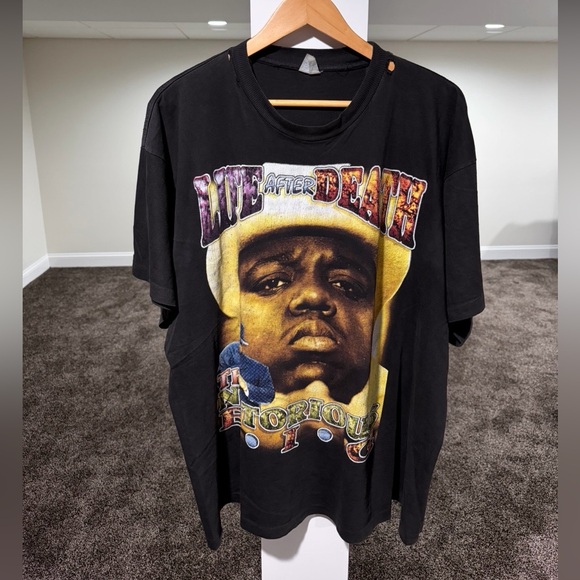 Vintage. | Shirts | Vintage Biggie Smalls Notorious Big Life After ...